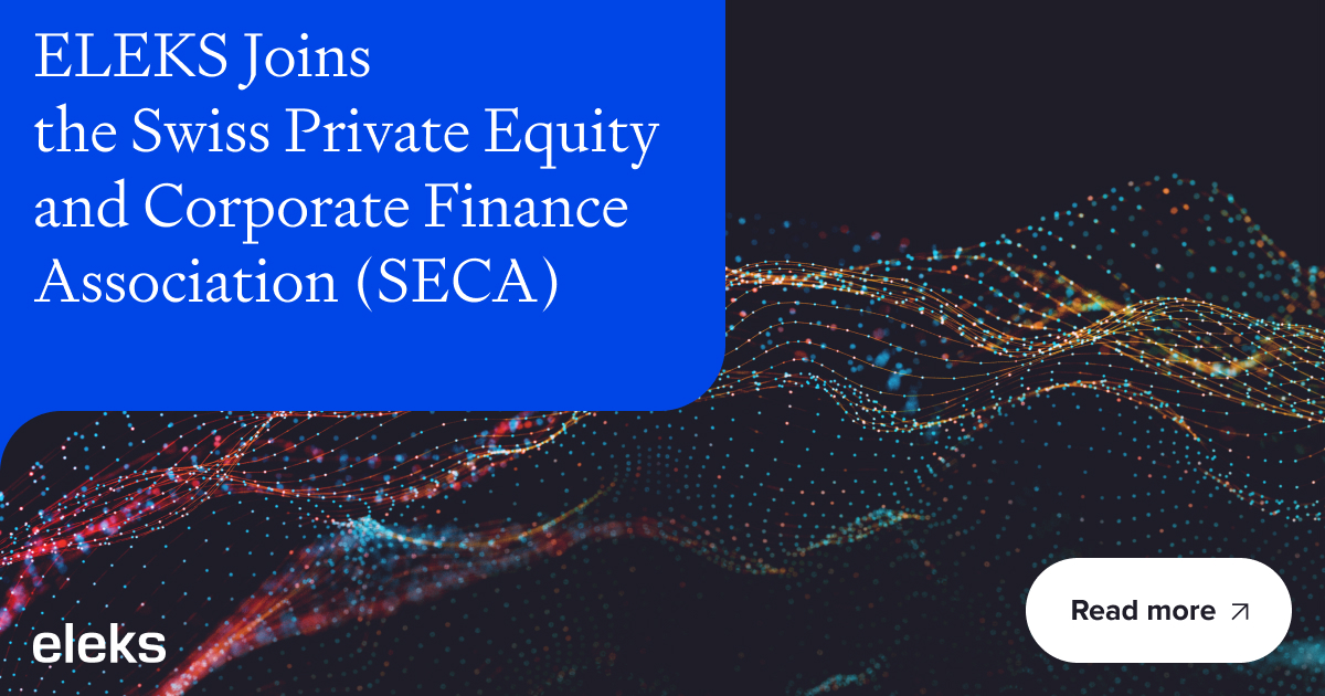 ELEKS Joins the Swiss Private Equity and Corporate Finance Association ...