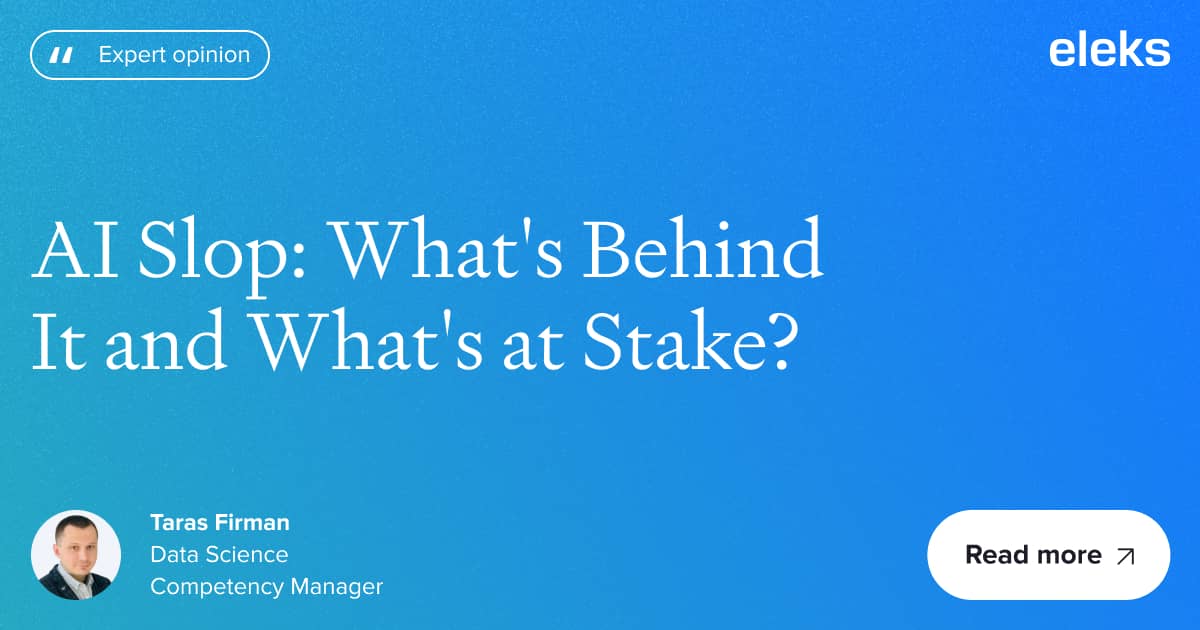 AI Slop: What's Behind It and What's at Stake?