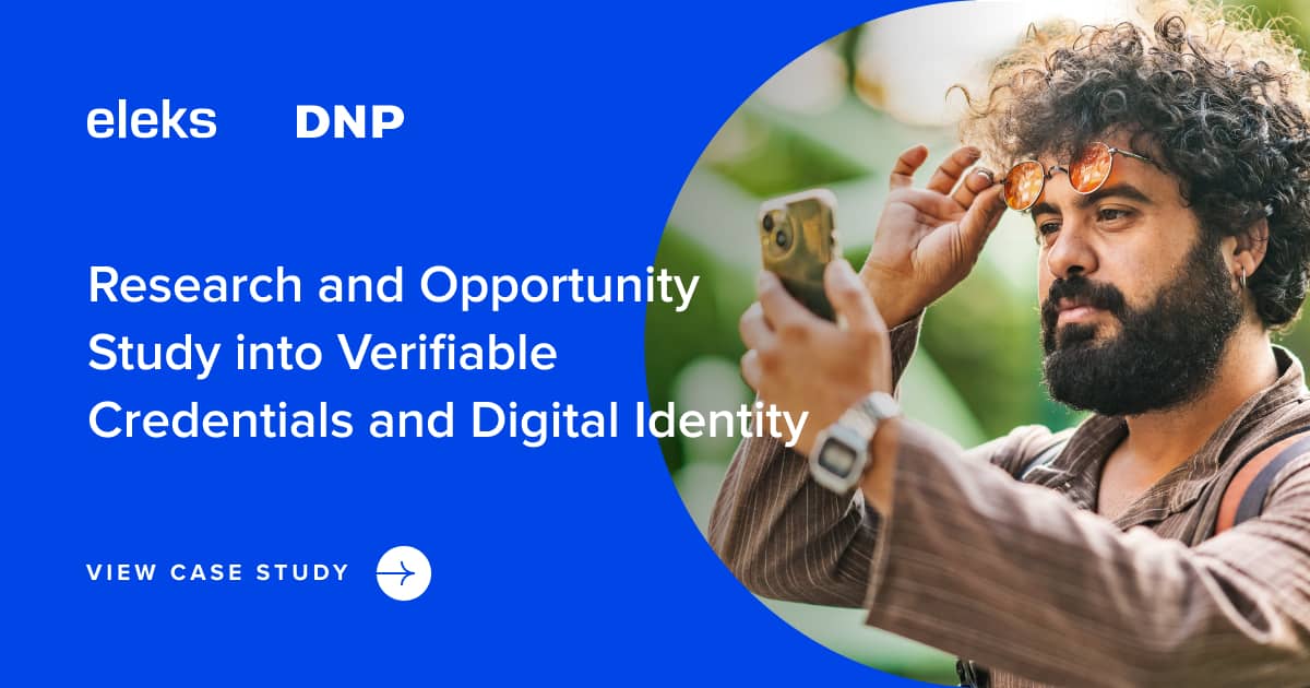 Research and Opportunity Study into Verifiable Credentials and Digital ...