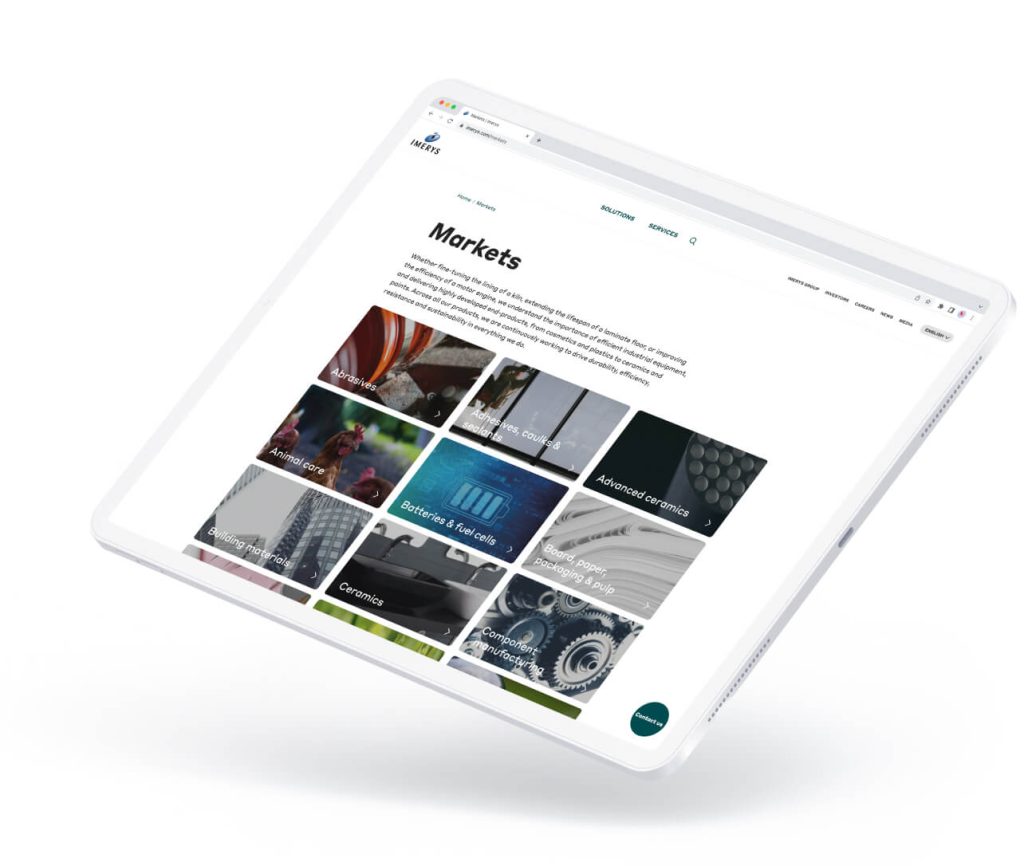 Imerys.com: Migration From 60+ Siloed Websites to One Harmonised ...