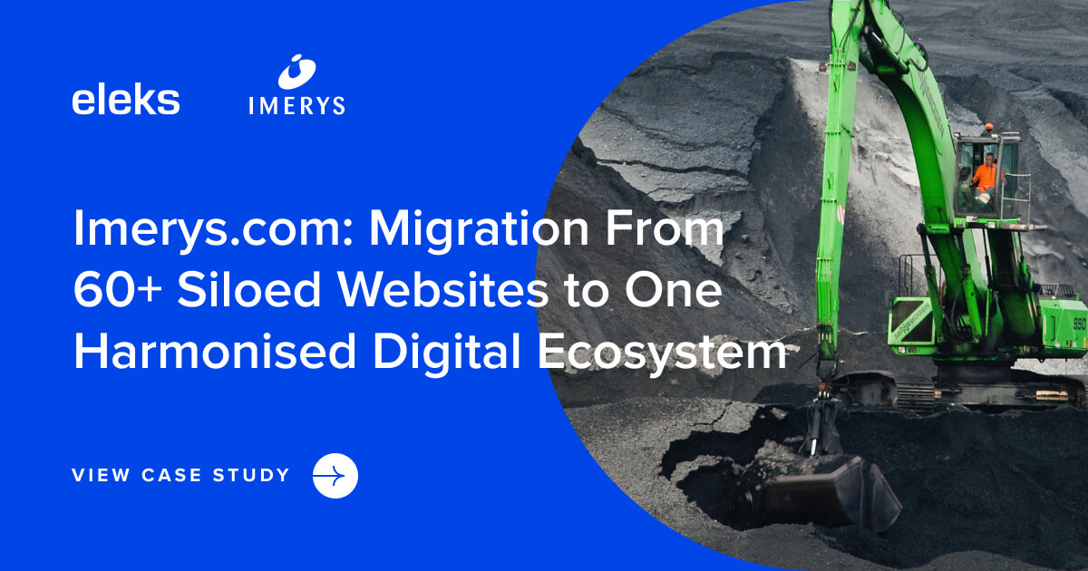 Imerys.com: Migration From 60+ Siloed Websites to One Harmonised ...