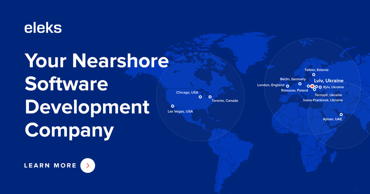 Expert Nearshore Software Development Company | ELEKS: Enterprise ...